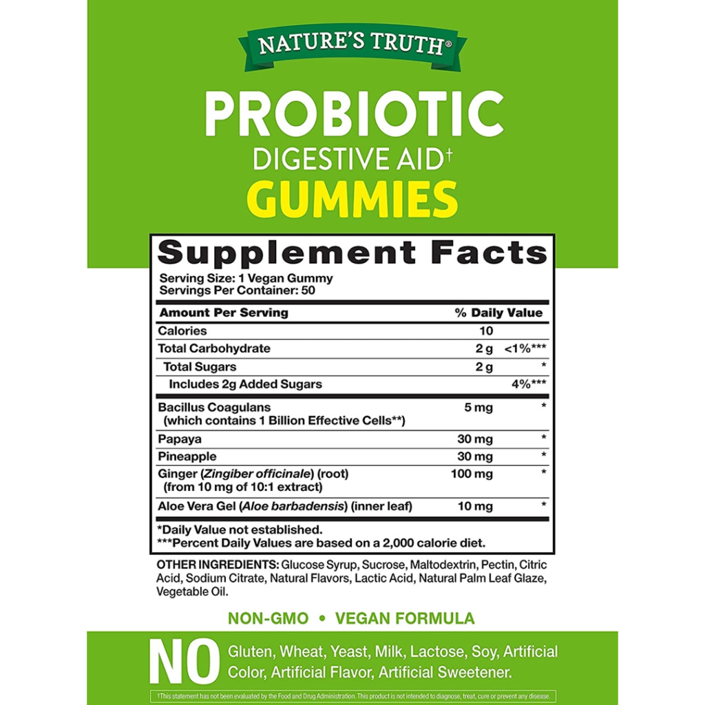Nature's Truth Probiotic Gummies in Pakistan | Proglads Nutrition